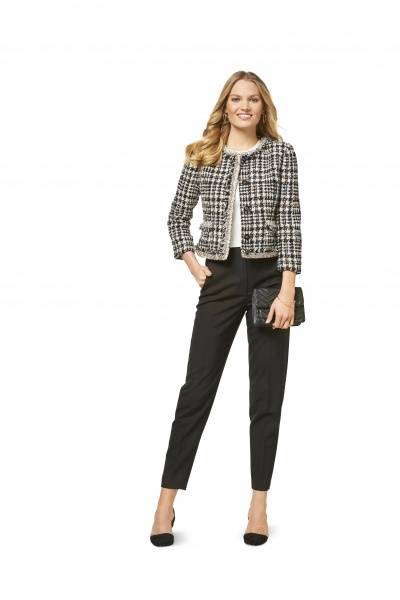 6573 - Burda - Bukse med vidde - Stoffdronning.no